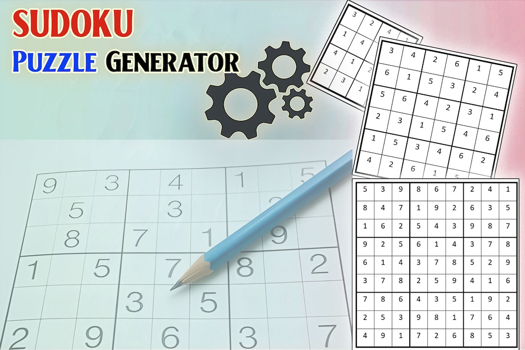 Sudoku Generator Powerpoint Tool - Create Custom Puzzles With Solutions ...