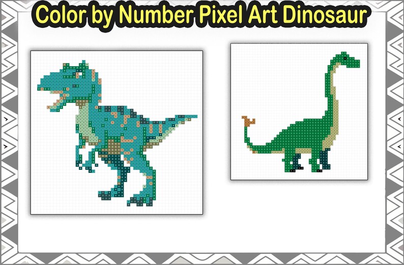 Custom Color by Number Pixel Art Coloring Books - Mystery Mosaic ...