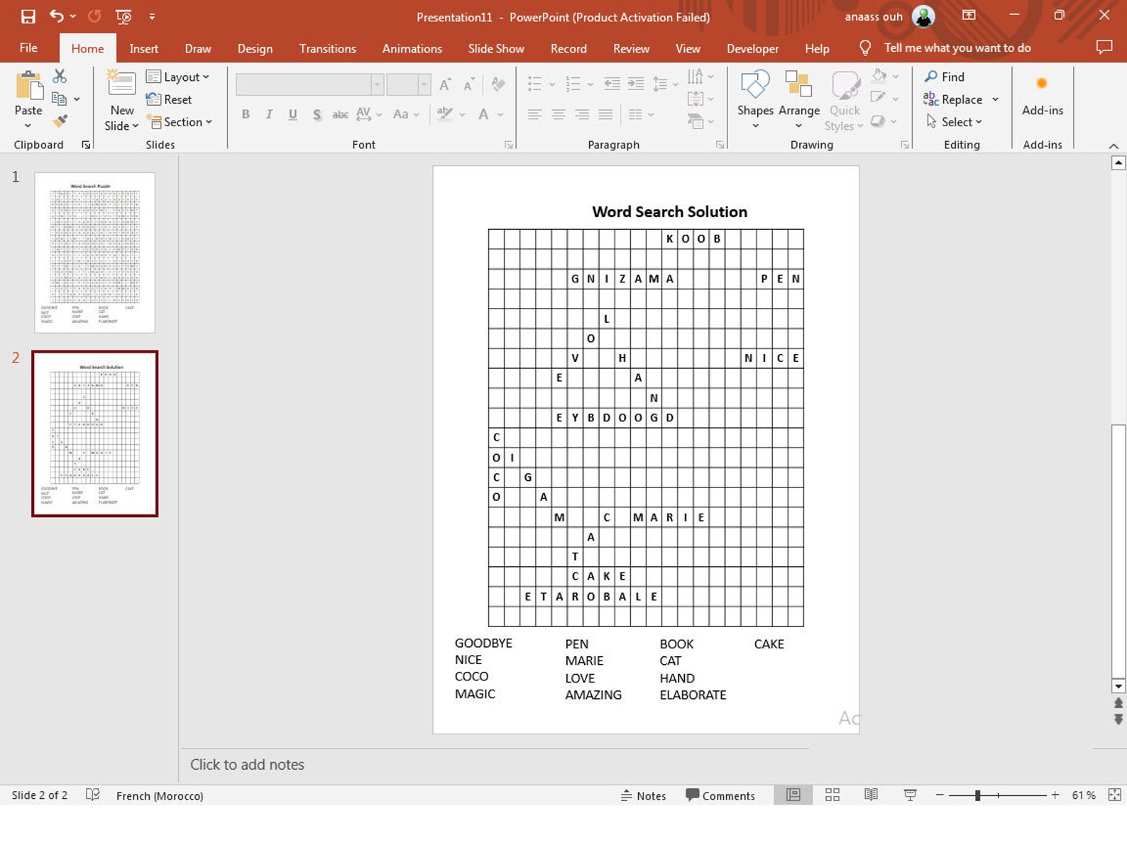 Word Search Puzzle Generator - Digital Tool to Customize Your Games - Etsy