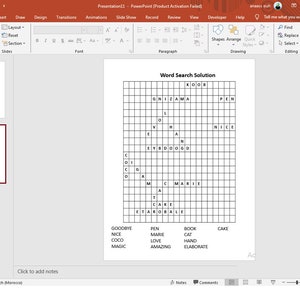 Word Search Puzzle Generator - Digital Tool - Etsy