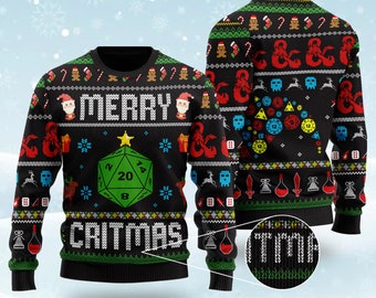 Dnd Class Sweater - Etsy