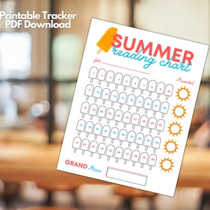 Reading Reward Chart | Summer Reading Log | Reading Log for Kids | Kids ...