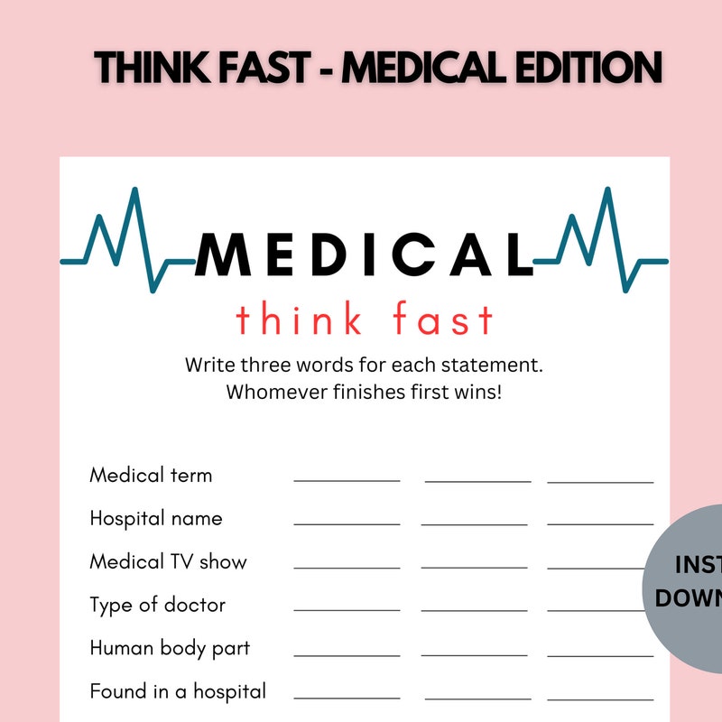 Medical Office Games - Etsy