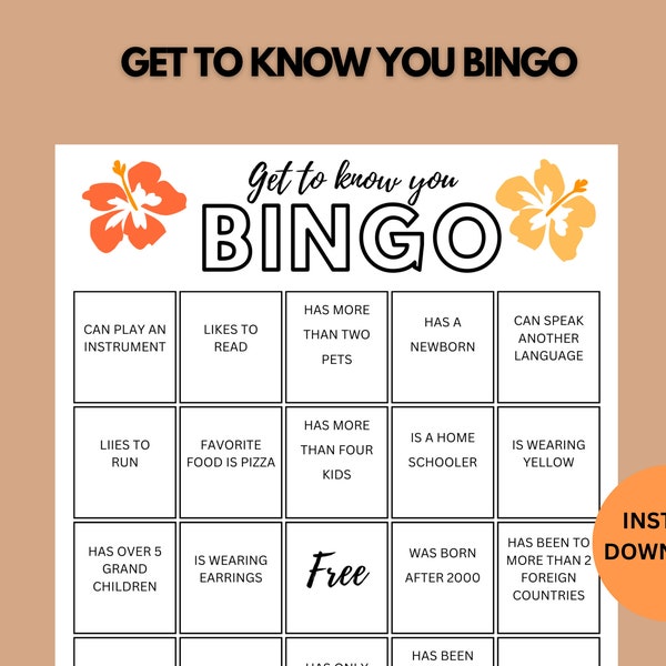 Shop Team Building Bingo - Etsy