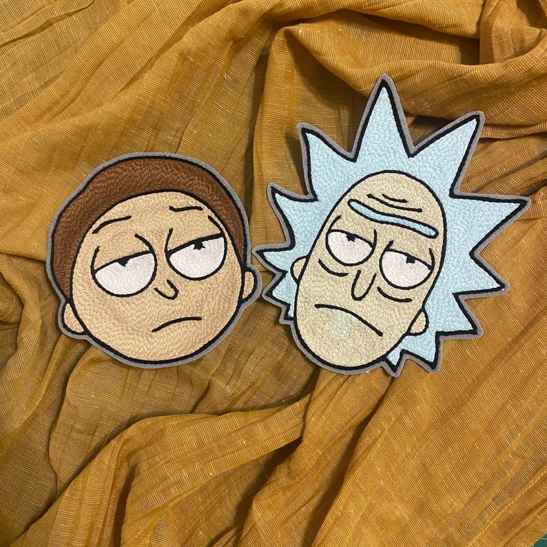 Rick and Morty Patches - Etsy