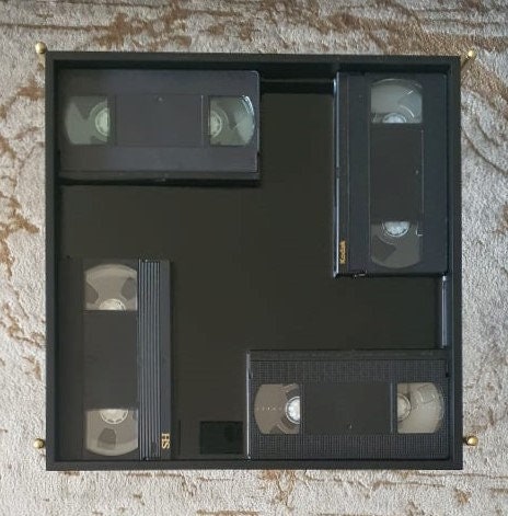 3D Retro Naked VHS Coffee Table, Side Table With Different Levels for ...