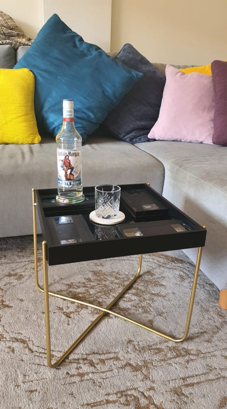 3D Retro Naked VHS Coffee Table, Side Table With Different Levels for ...