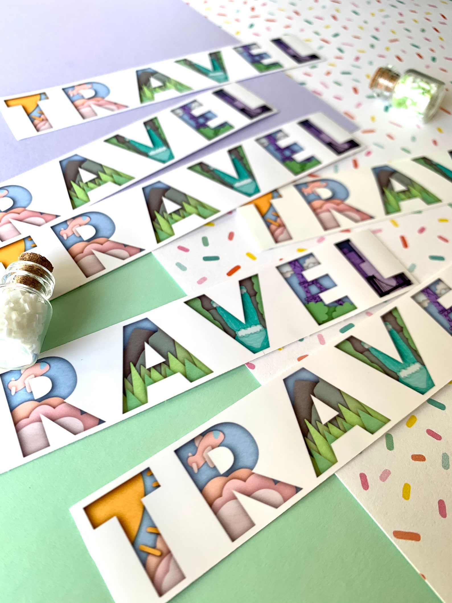 Adventure Sticker Pack Travel Sticker Pack Waterproof | Etsy