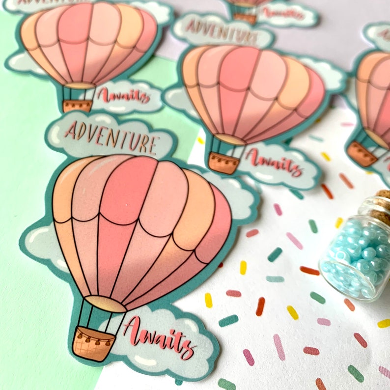 Adventure Sticker Pack Travel Sticker Pack Waterproof | Etsy