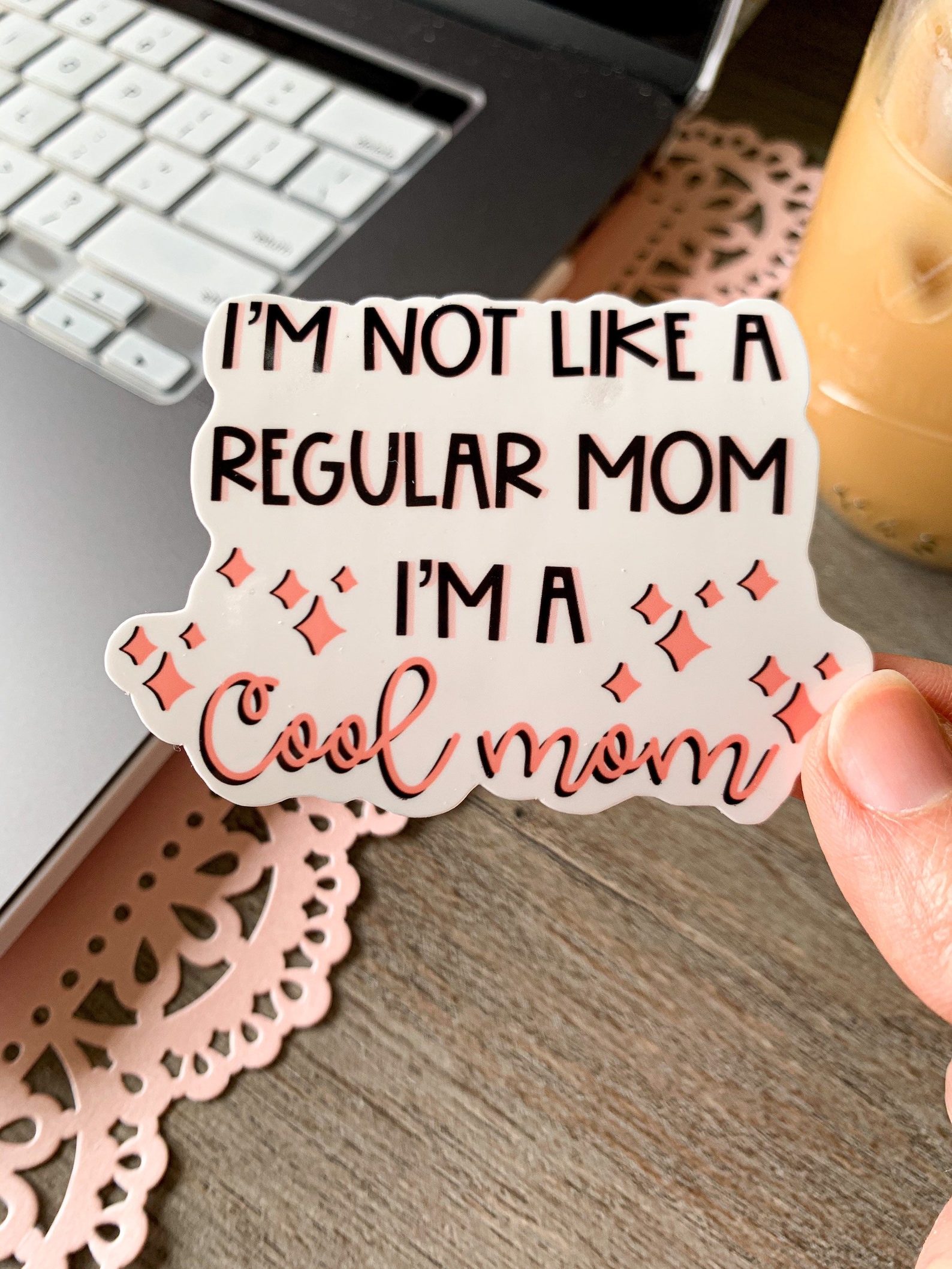 Im a Cool Mom Sticker Mothers Day Stickers Gift for Mom | Etsy