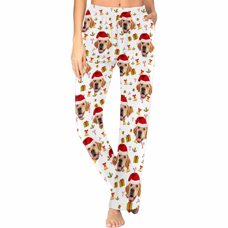Custom Photo Pajama Pants Dog Pajama Pants Personalized Pet - Etsy