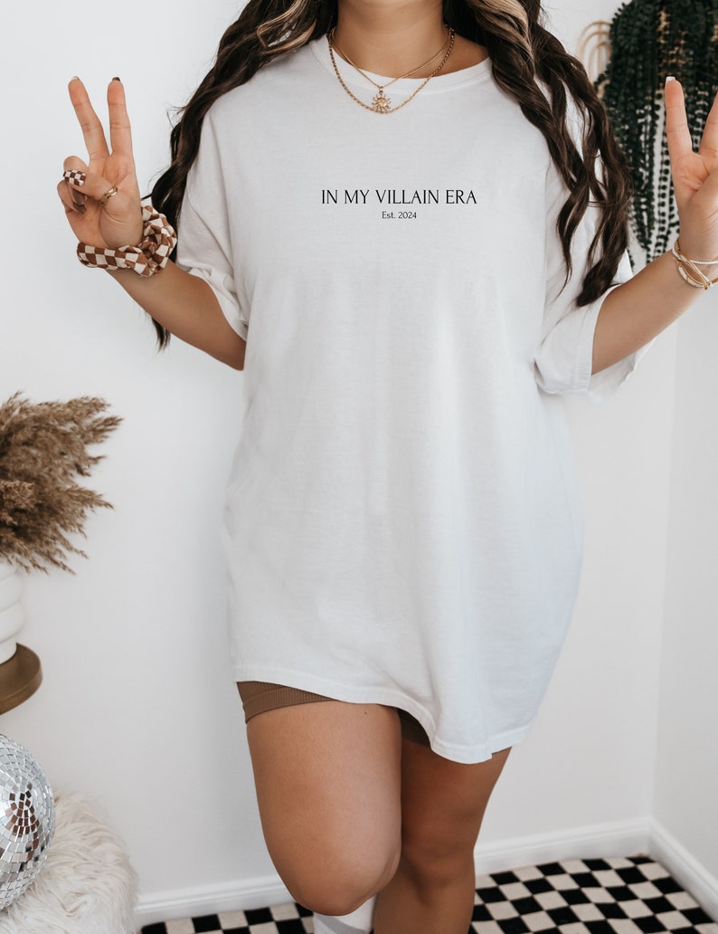 In My Villain Era Shirt, Villain Era Tshirt, in My Villian Era, Gifts for Her, Gifts for Him ...