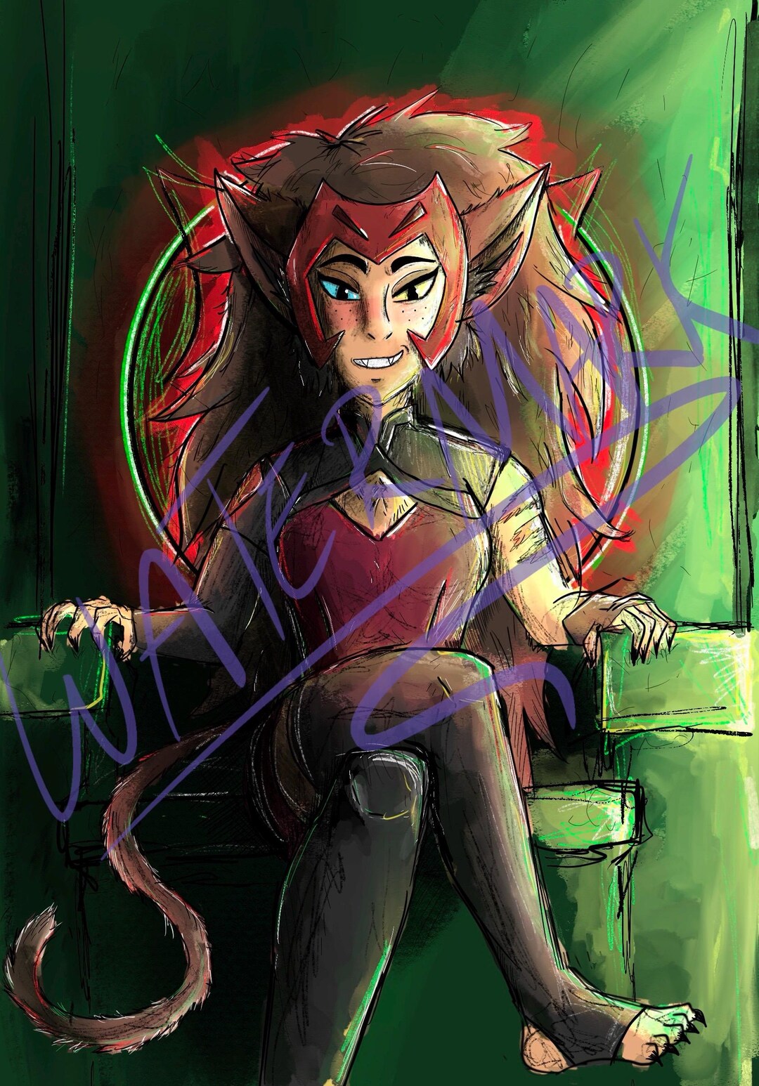 Force Captain Catra She-ra - Etsy