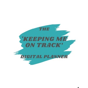 Keep Me on Track Life Planner Templates - Editable - Digital - UNDATED ...