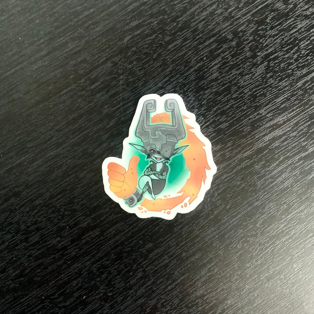 Midna Holographic Sticker Legend of Zelda Loz - Etsy