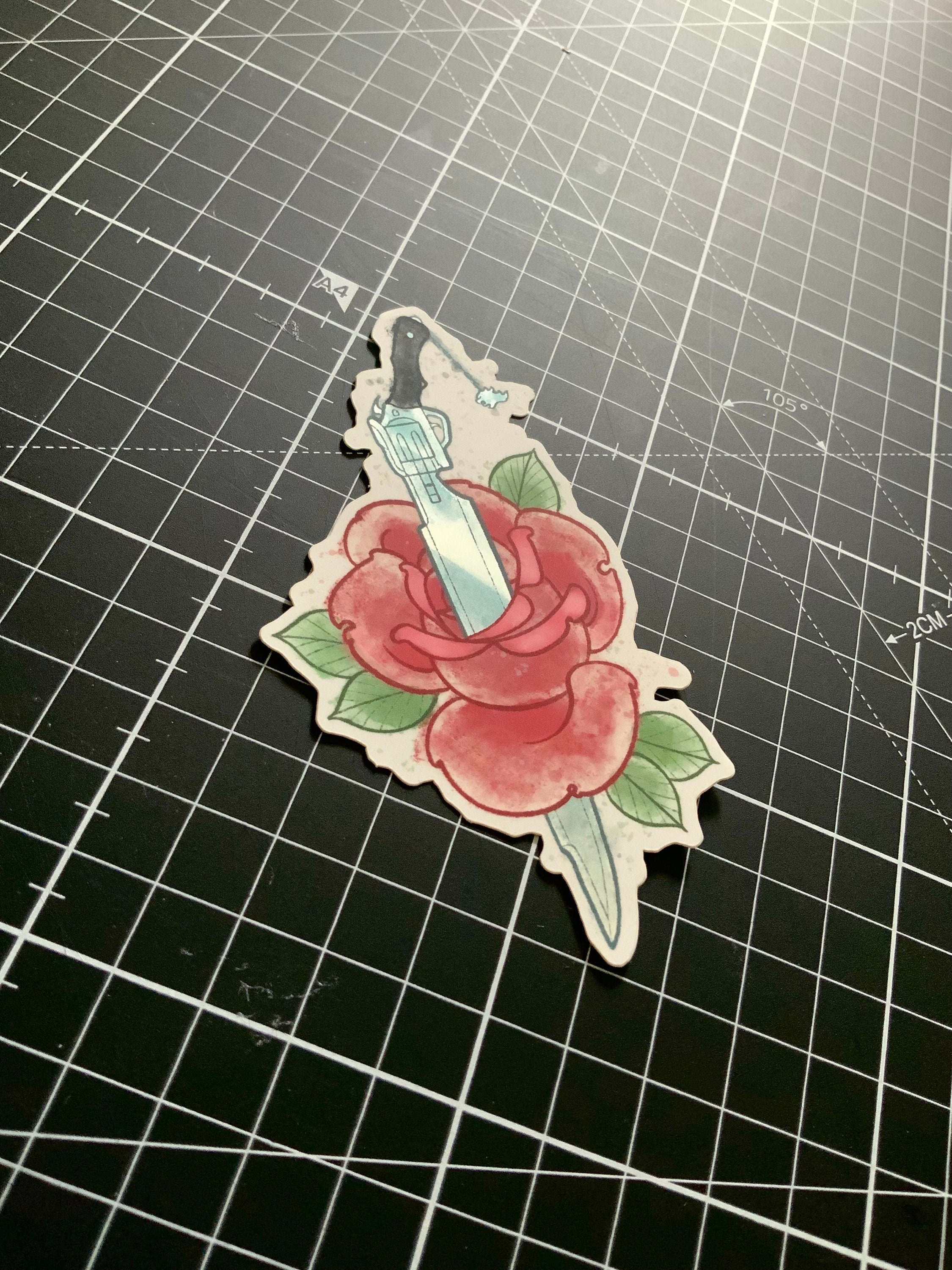 Gunblade - Holographic Sticker - Final Fantasy VII / VIII / IX PS1 ...