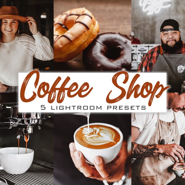 Coffee Lightroom Preset - Etsy