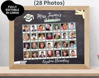 School Class Photo Template | Etsy Australia