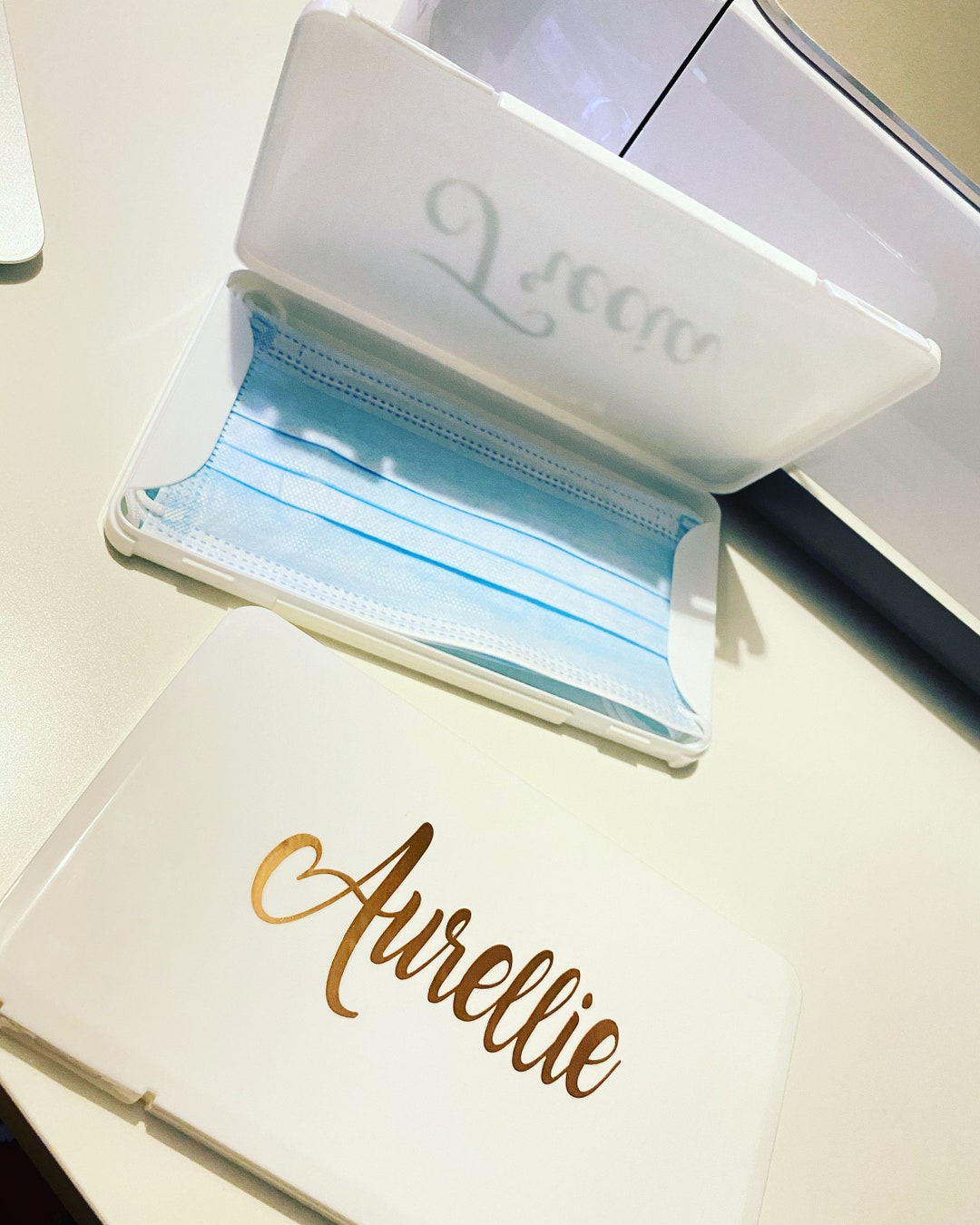 Personalised Face Mask Case - Etsy