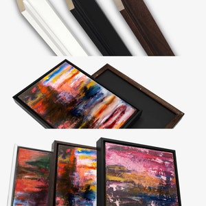 Spectra - Color Spectrum Wall Art, Red,blue,yellow Abstract Painting ...