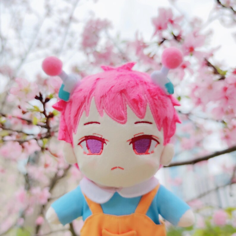 Saiki K Cute Kawaii Plush Handmade Anime Plushie Preorder Etsy
