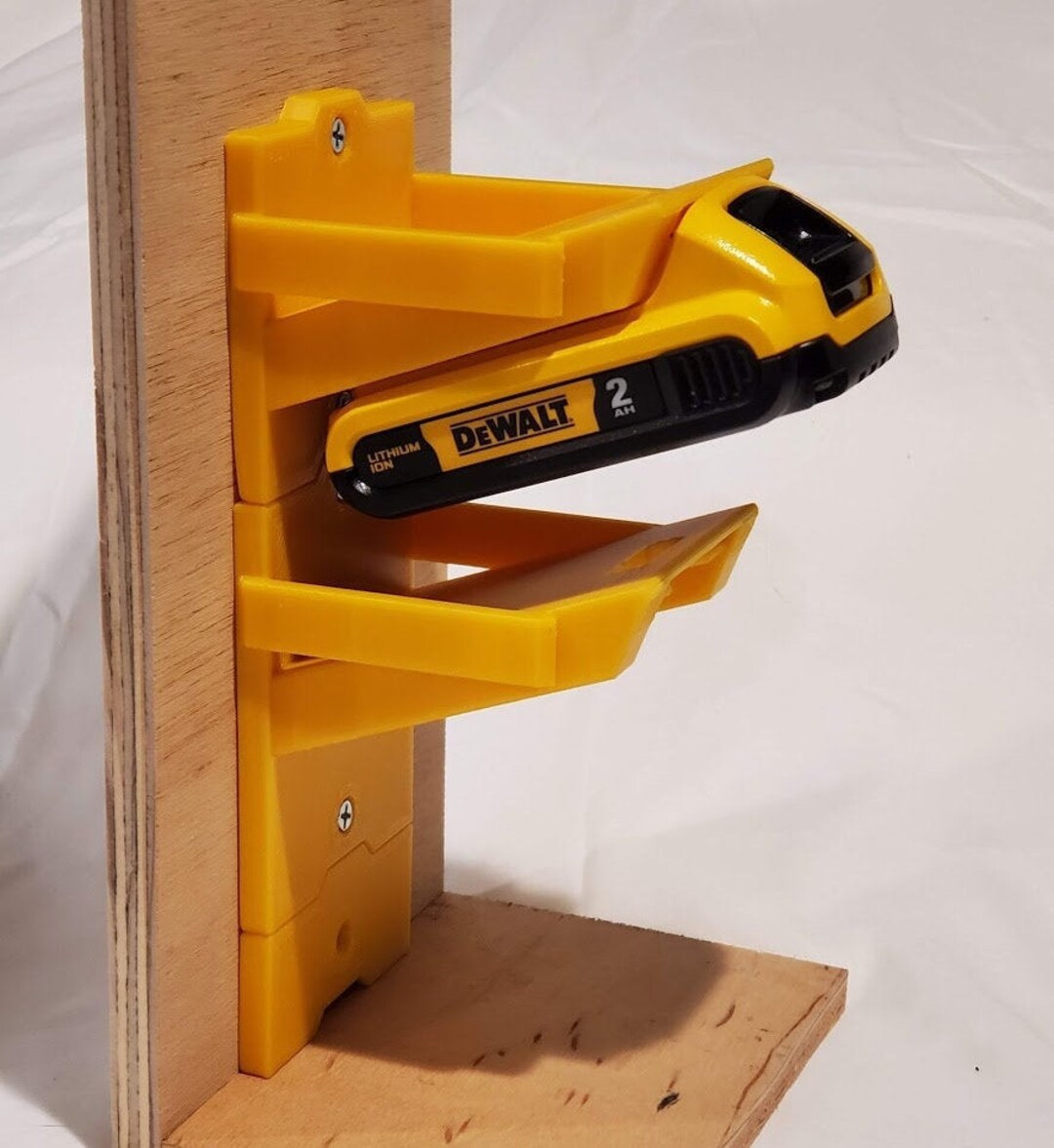Dewalt 12v/20v Stackable Battery Wall Storage - Etsy