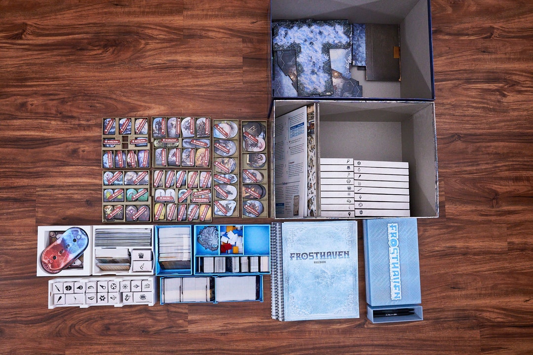 Frosthaven Organizer - FULL Box Insert Set - Etsy