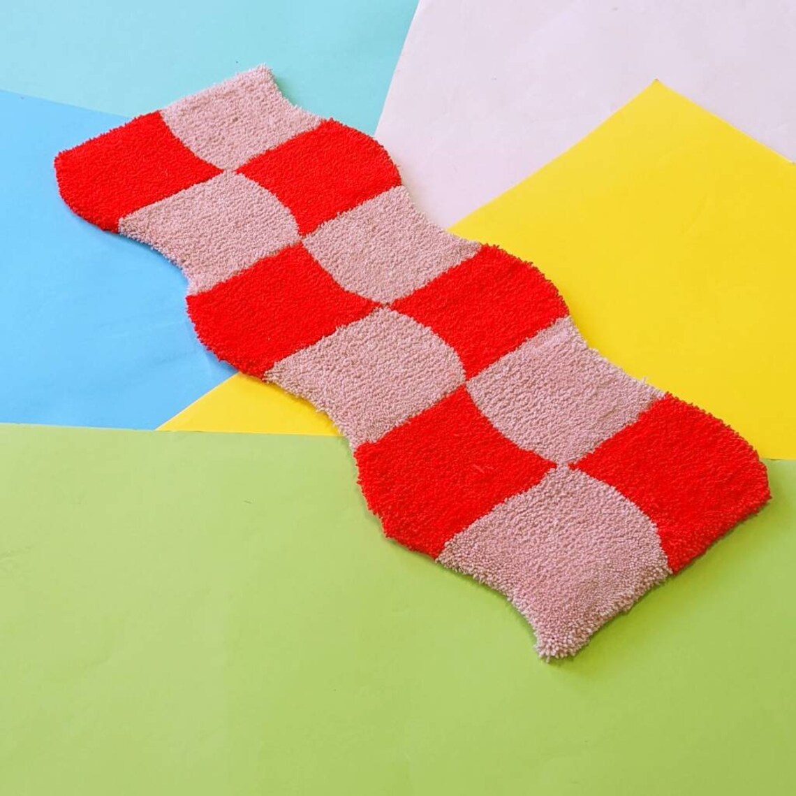 Handmade Tufting Gun Tufted Rug Carpet Psychedelic - Etsy