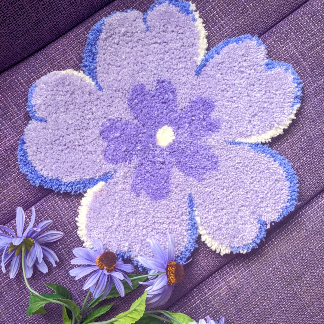 Handgemachter Tufting Gun Tufting Punchneedle Teppich Psychedelisch ...