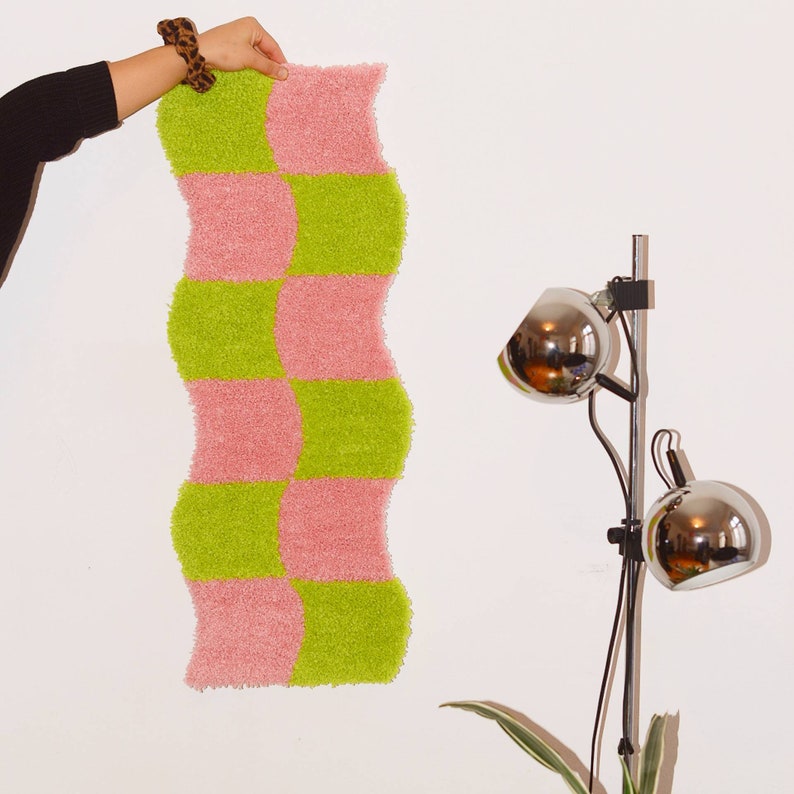 Handmade Tufting Gun Tufted Rug Carpet Psychedelic Contemporary Art ...