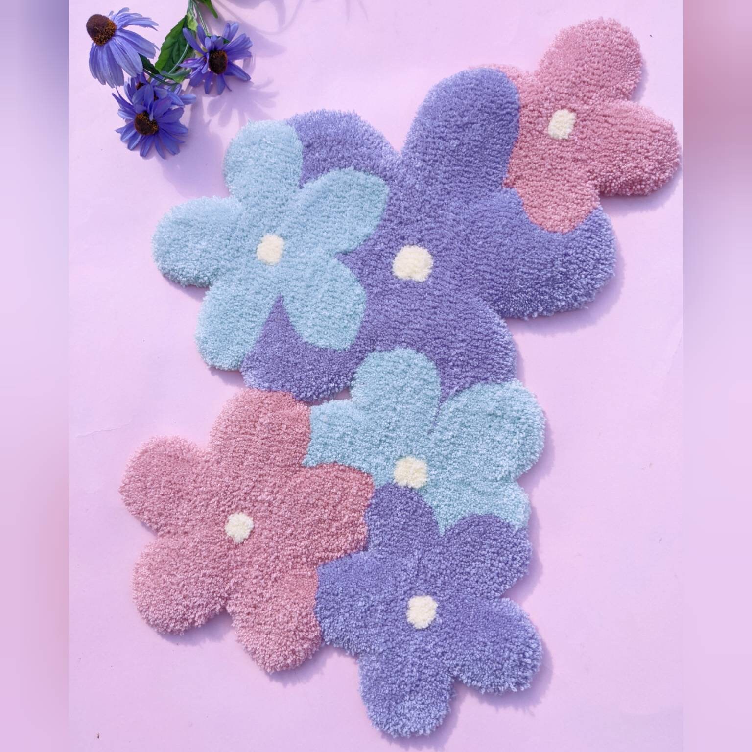 PREORDER Handmade Tufting Gun Tufted Rug Carpet Pastel - Etsy