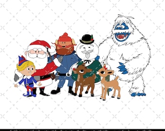 Printable Christmas Misfit Toys Rudolph Inspired (Download Now) - Etsy