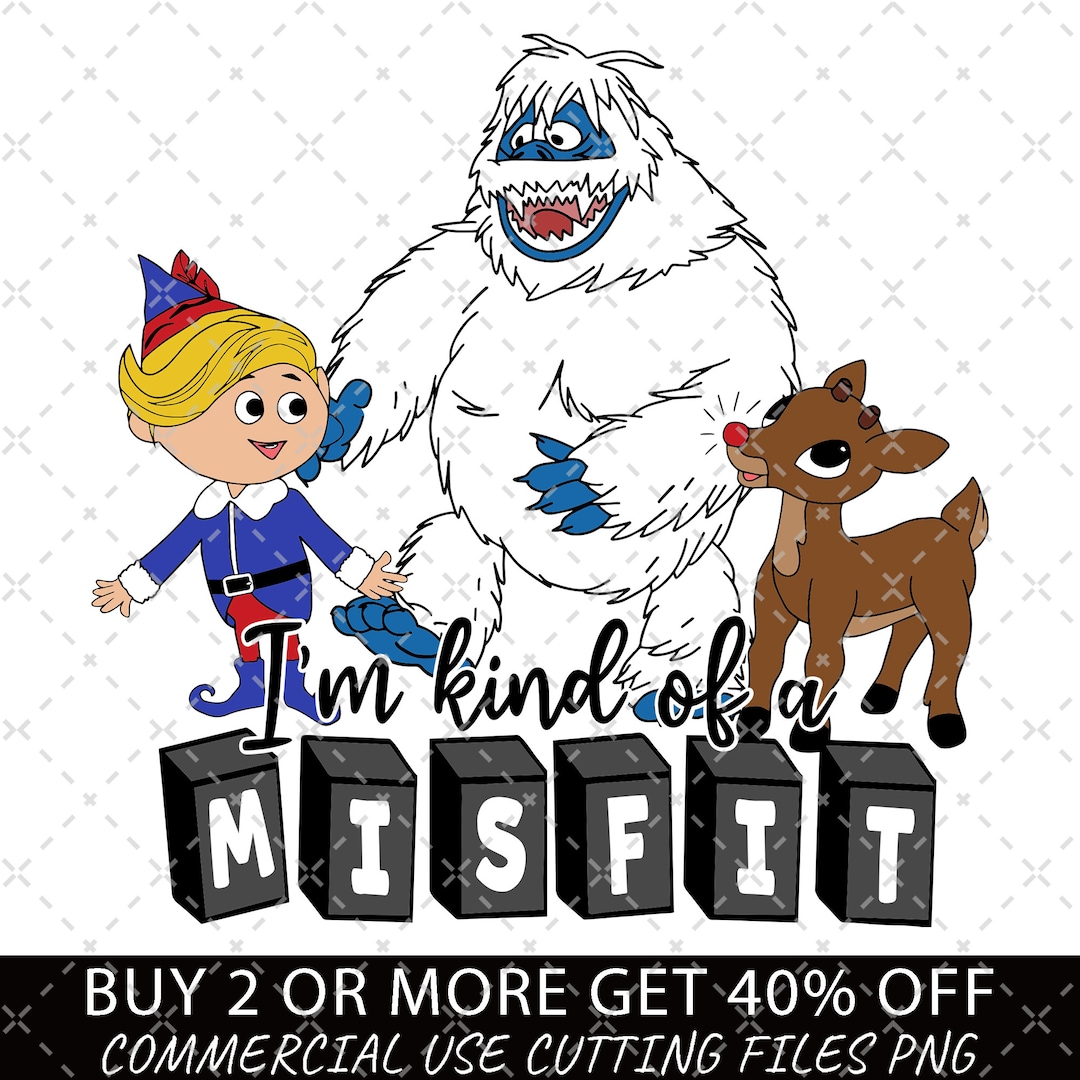 Im Kind of a Misfit Png Island of Misfit Toys PNG - Etsy