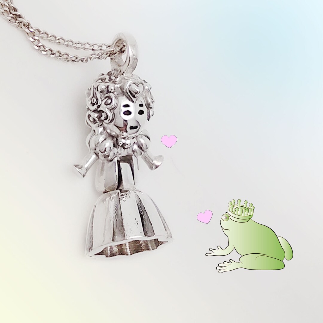 Princess Polly Pocket Necklace/ Nostalgic Funny Handmade Jewelry/ 90s ...