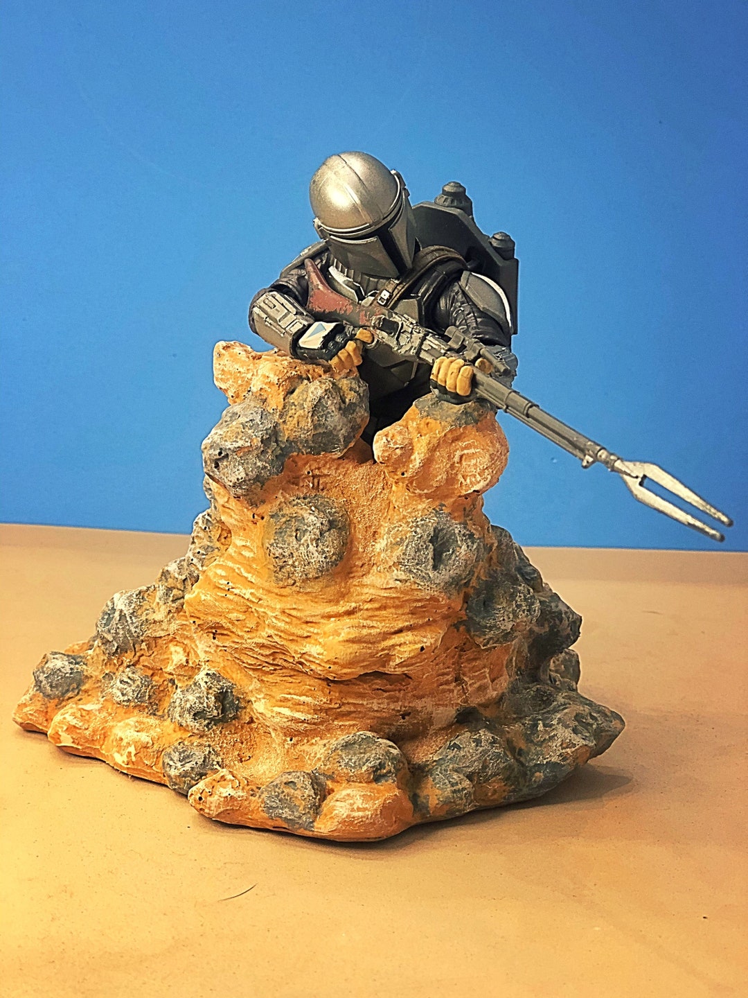 Rock/sand Snipers Perch 6 Figure Stand - Etsy