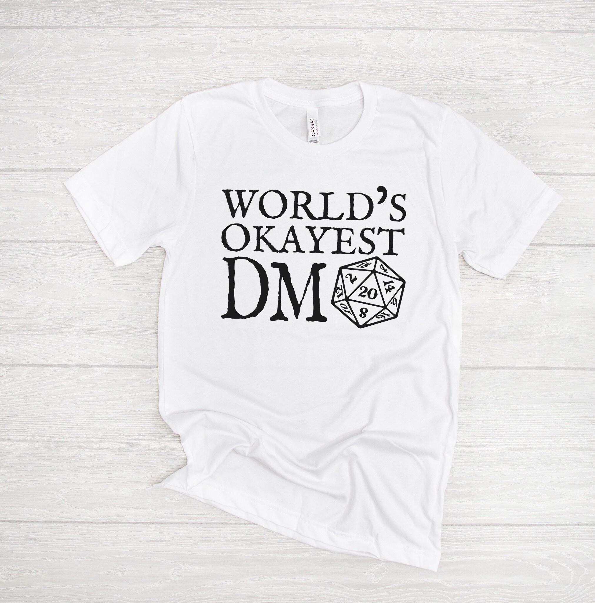 World's Okayest DM | SVG Png JPG | D&D Humor | Pathfinder | Geek and ...
