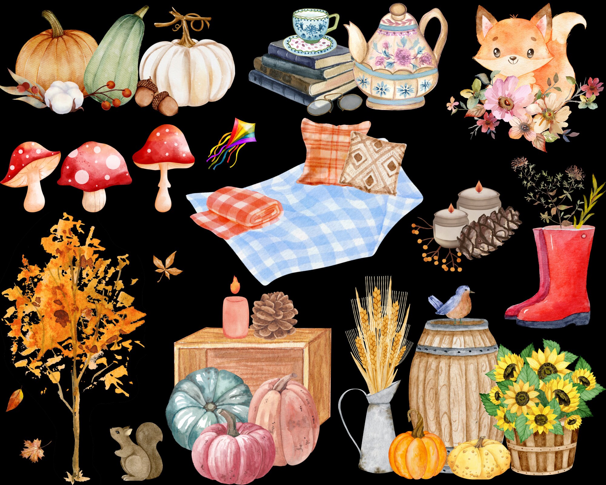 Autumn Clipart Fall Clipart Autumn Png Autumn Svg Fall Png Fall Svg ...