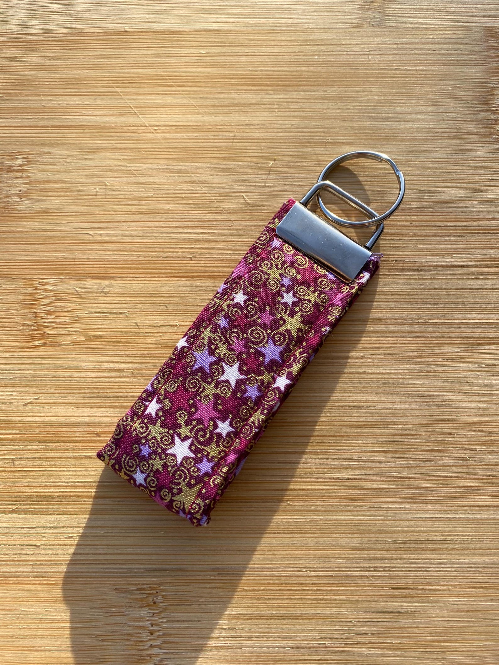 Handmade High Quality Print Quilted Key Chain - Etsy