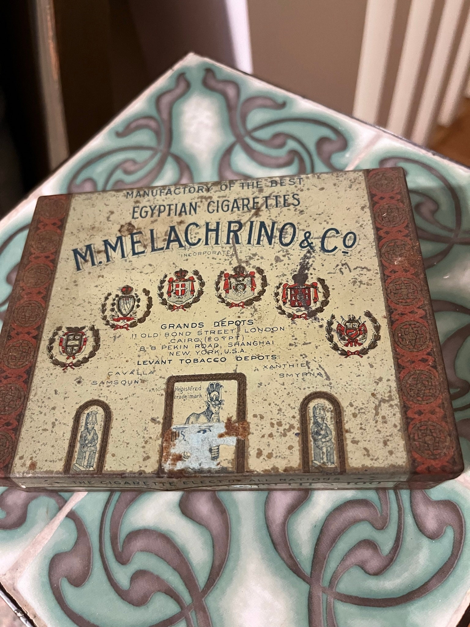 Vintage Tin Box - Etsy