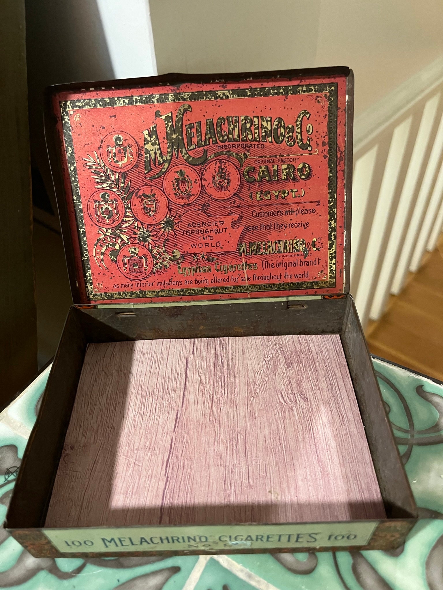 Vintage Tin Box - Etsy