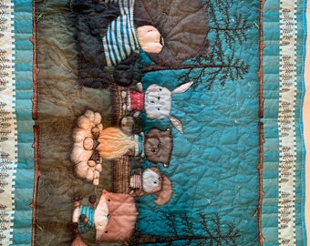 Campfire Friends Panel - Etsy