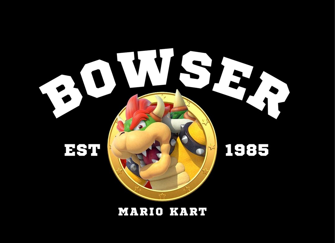 Bowser Super Mario Bro's Birthday Tshirts Character Shirts BOWSER ...