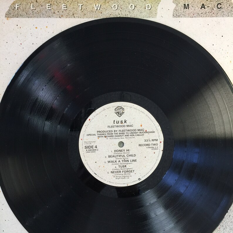 Fleetwood Mac, Tusk, Double Album / Vinyl - Etsy