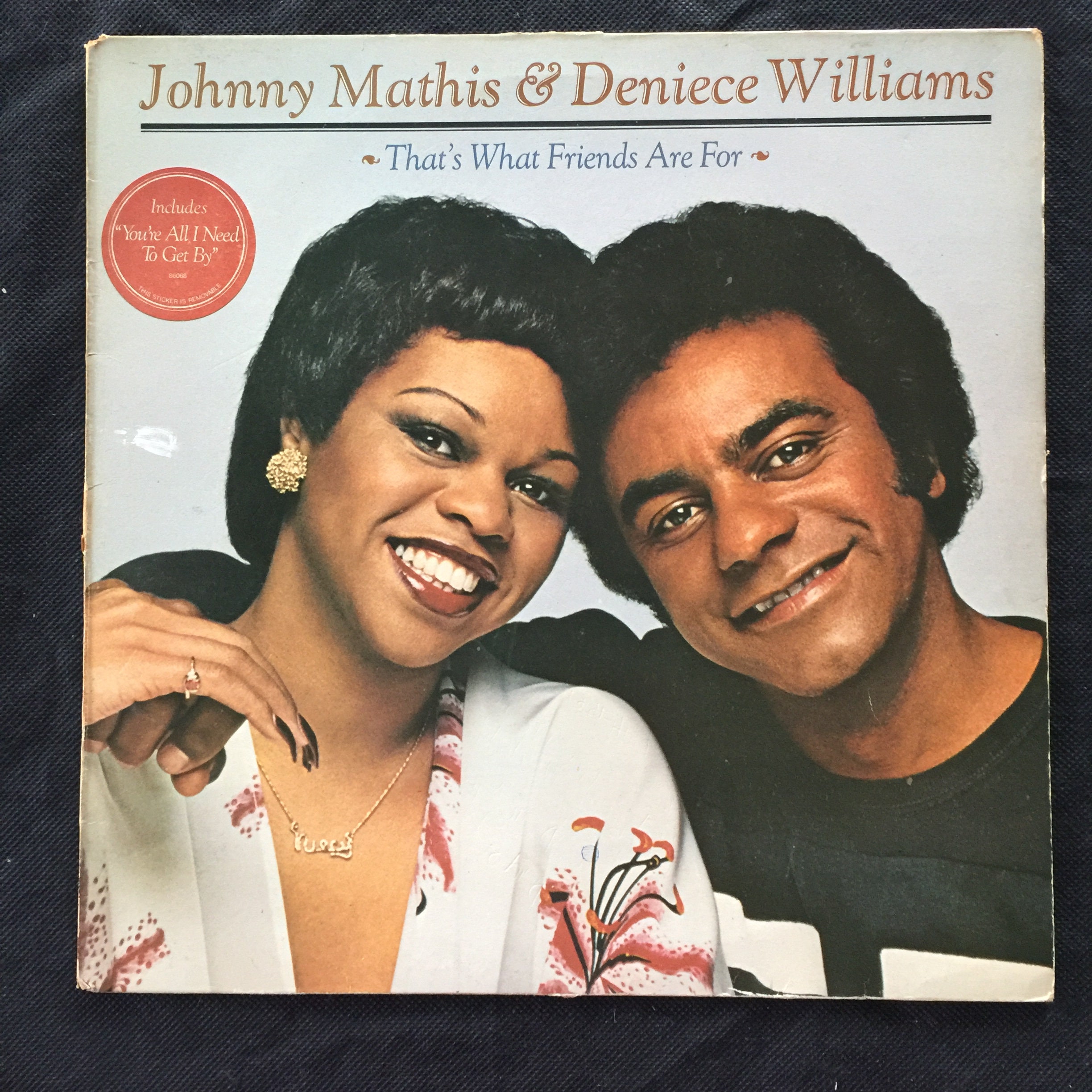 Johnny Mathis & Deniece Williams, That's What Friends Are For, CBS ...