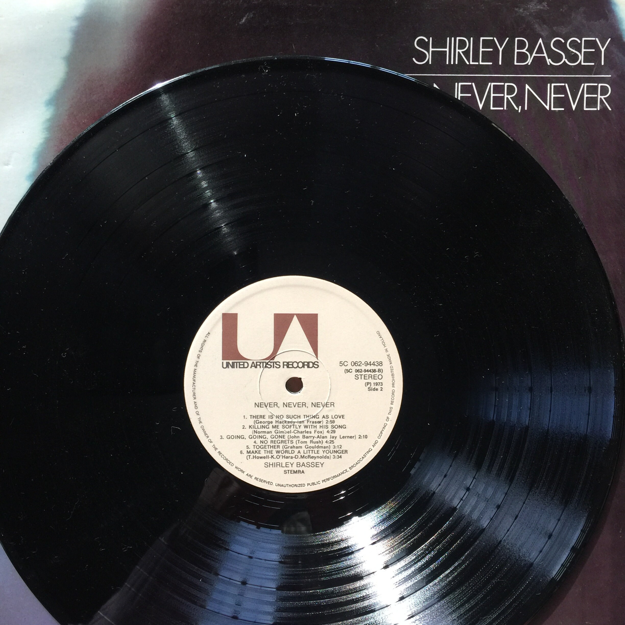 Shirley Bassey, Never Never Never / Vinyl - Etsy
