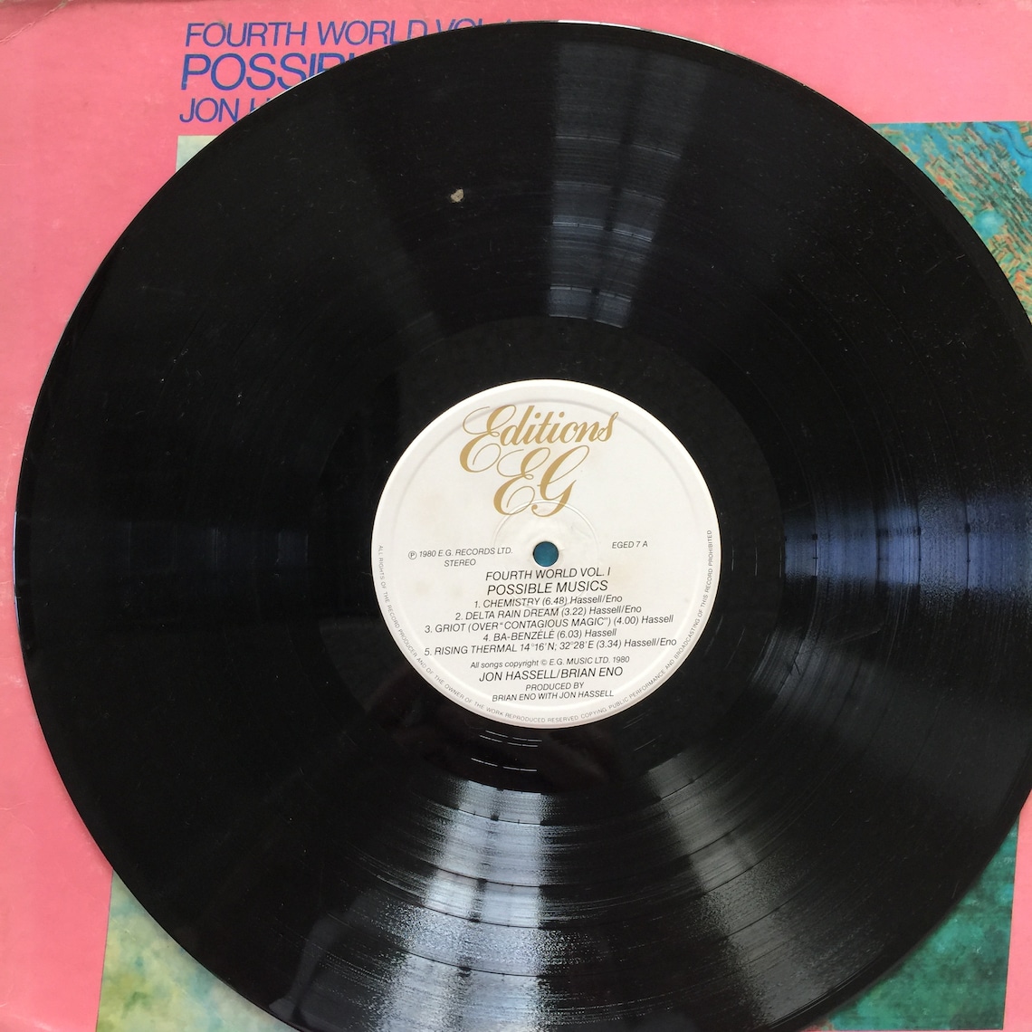 Fourth World Vol 1, Possible Musics, Jon Hassell / Brian Eno / Vinyl - Etsy