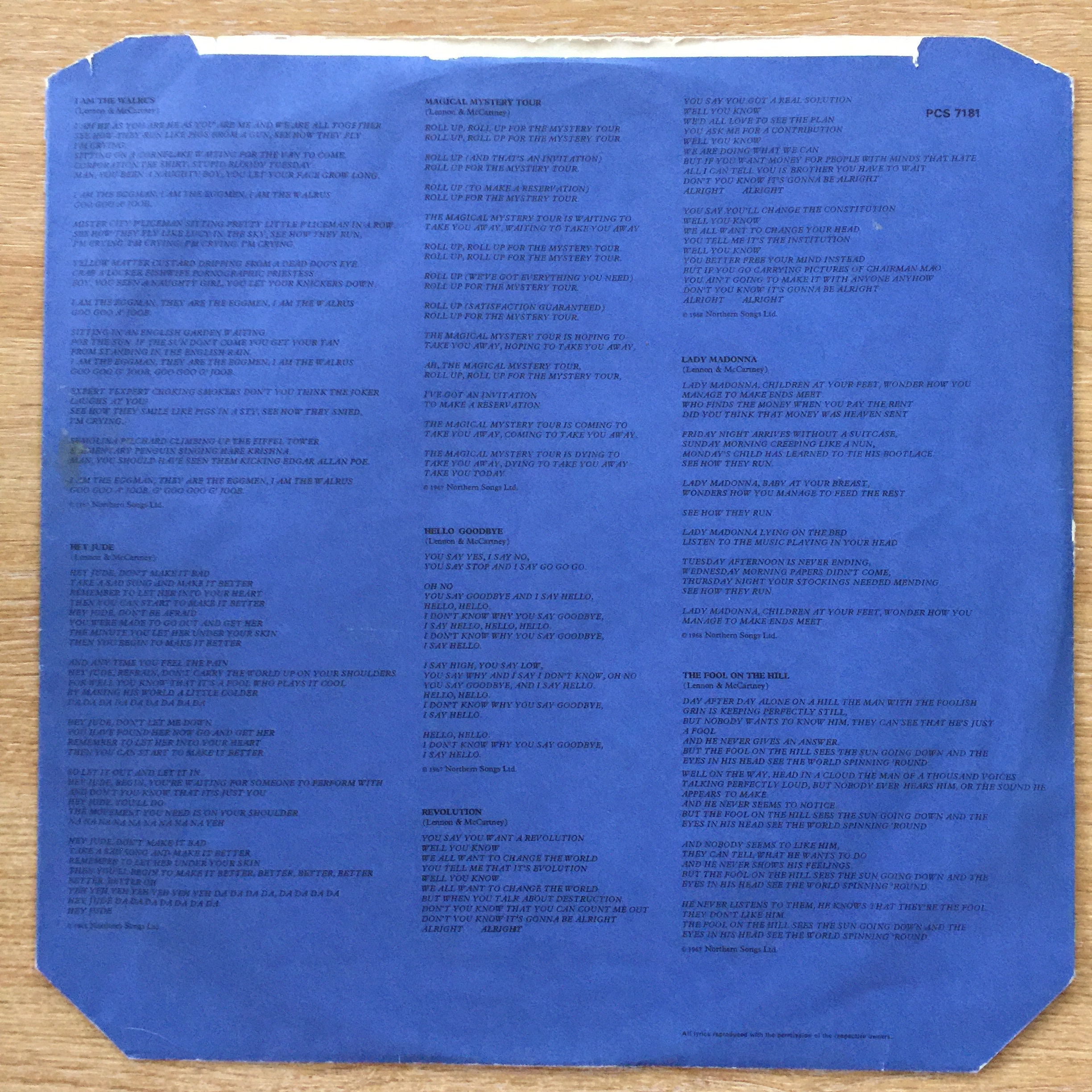 The Beatles, 1967-1970, the Blue Album / Vinyl - Etsy