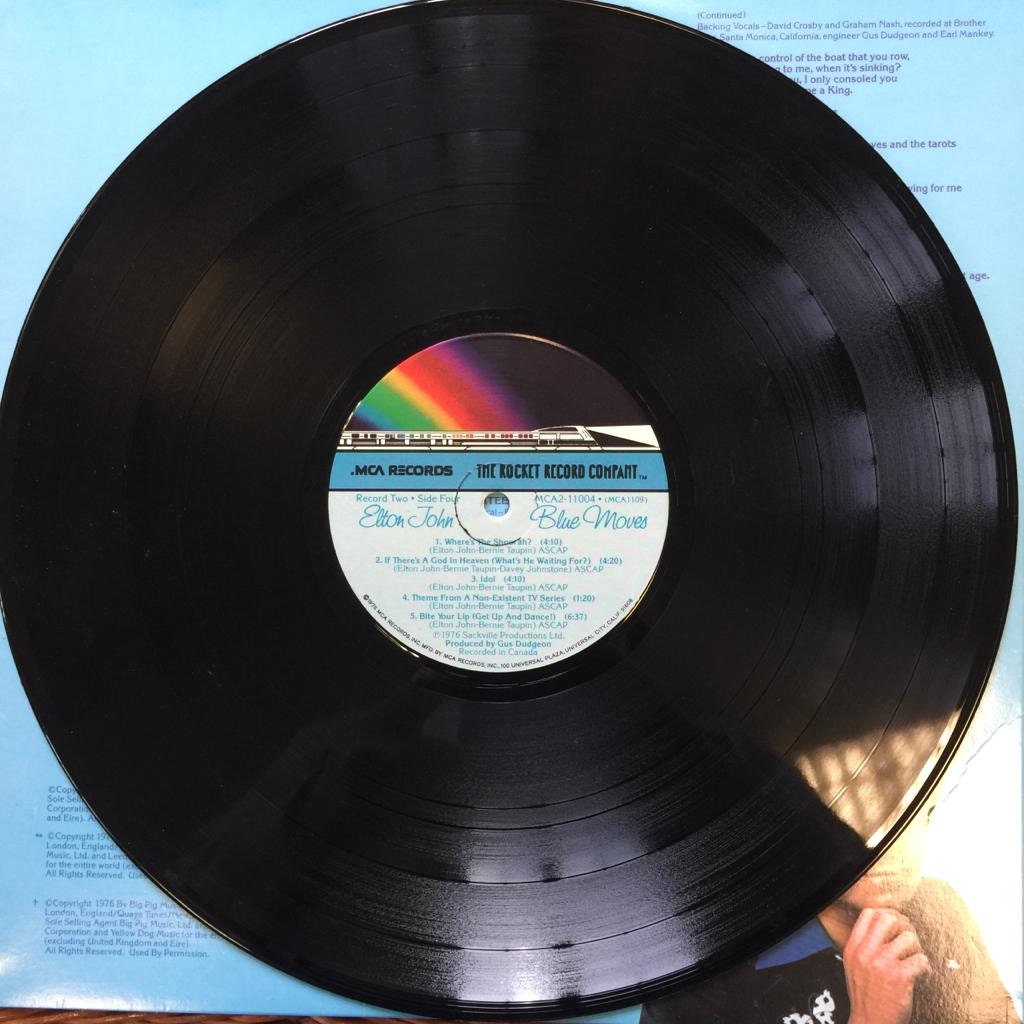 Elton John , Blue Moves / Vinyl - Etsy