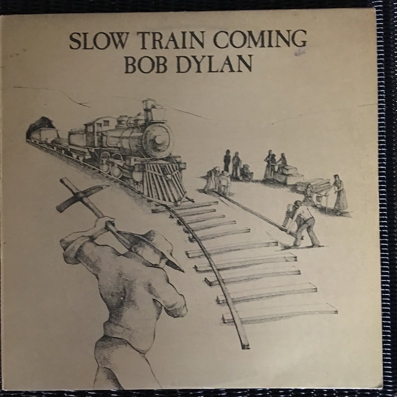 Bob Dylan Slow Train Coming / Vinyl - Etsy