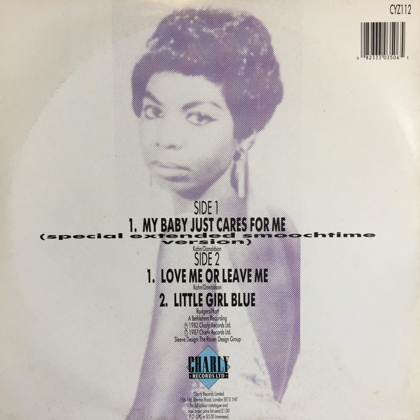 Nina Simone, My Baby Just Cares for Me, 12 Inch / Vinyl - Etsy